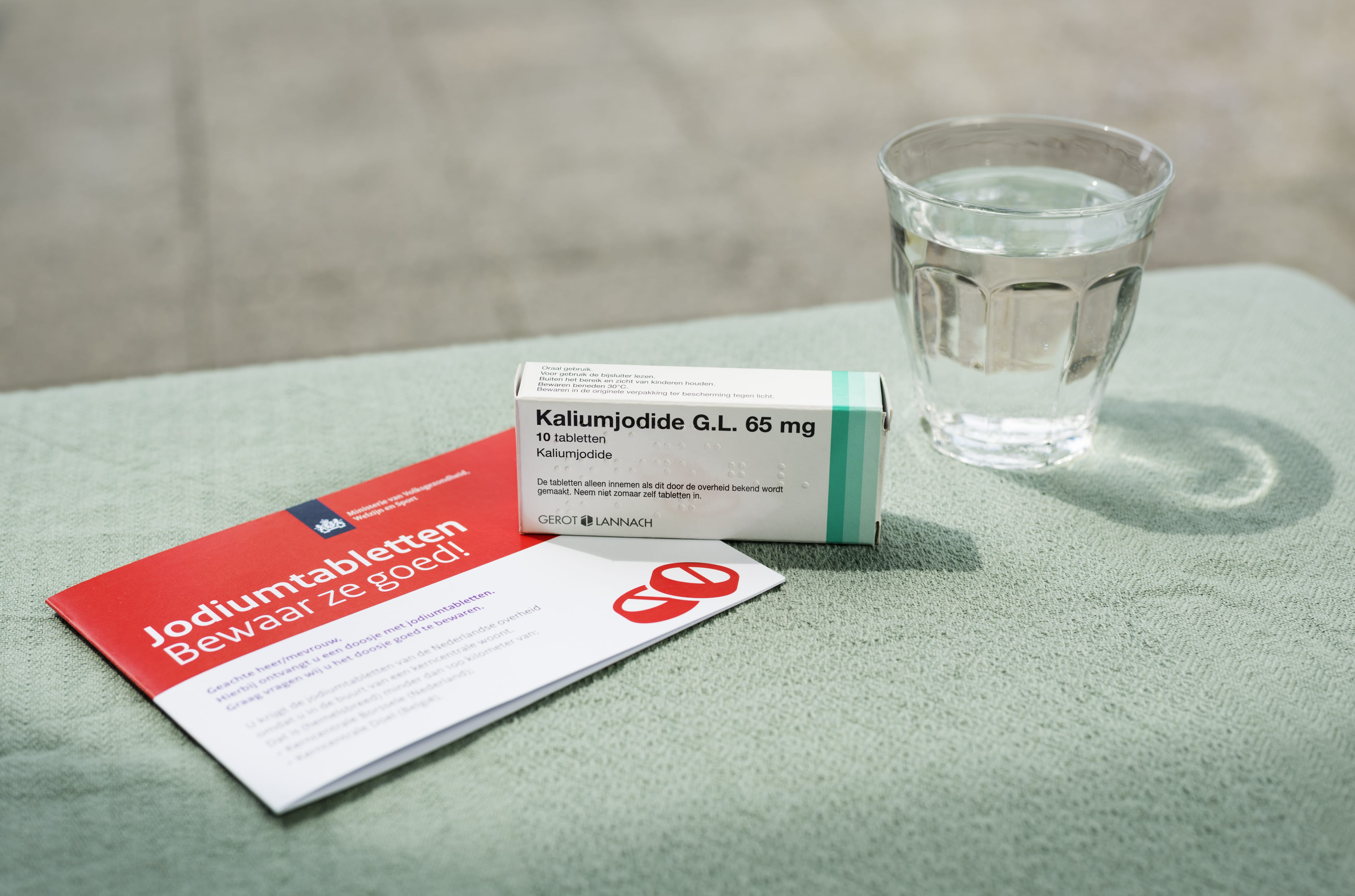 Verspreiding van jodiumtabletten - GHOR Zuid-Holland Zuid