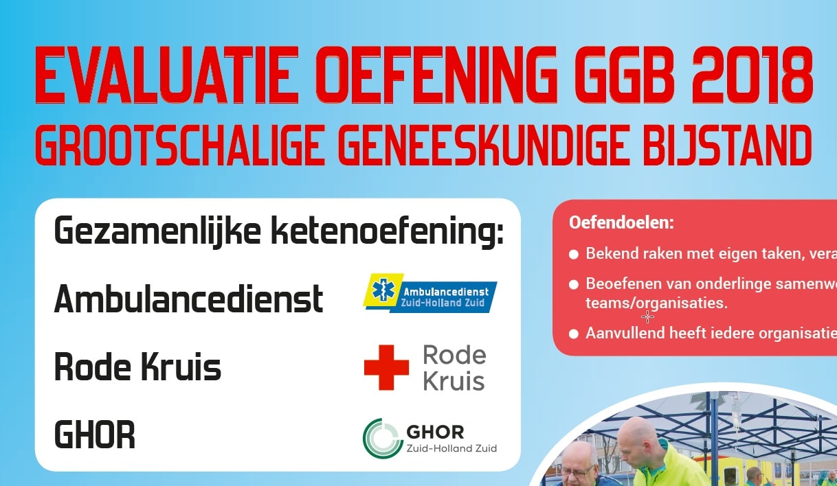 Infographic nodigt uit om leerpunten te lezen - GHOR Zuid-Holland Zuid