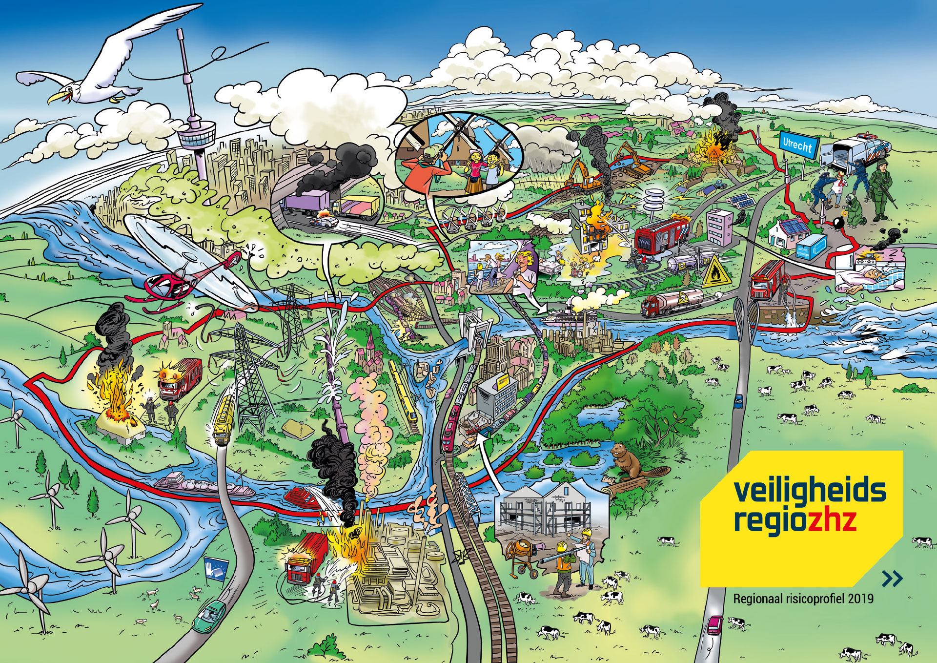 Risico’s in de regio Zuid-Holland Zuid - GHOR Zuid-Holland Zuid